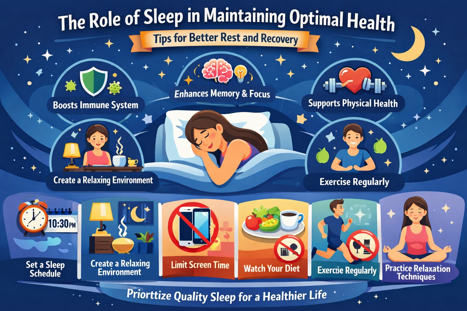 The Role of Sleep in Optimal Health & Better Recovery